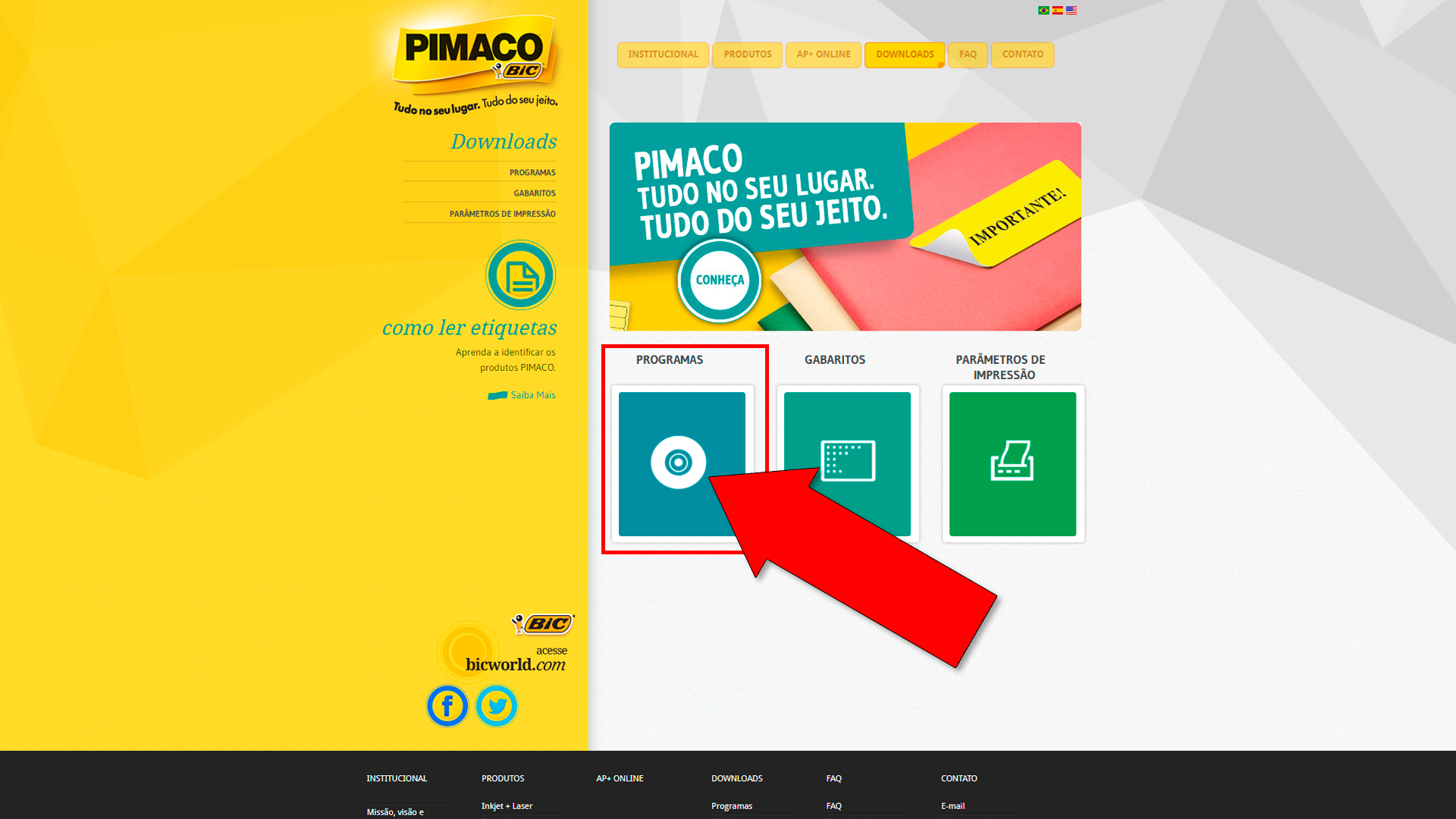 Como utilizar o Relatório de Etiquetas (Modelo PIMACO) – Ajuda ...