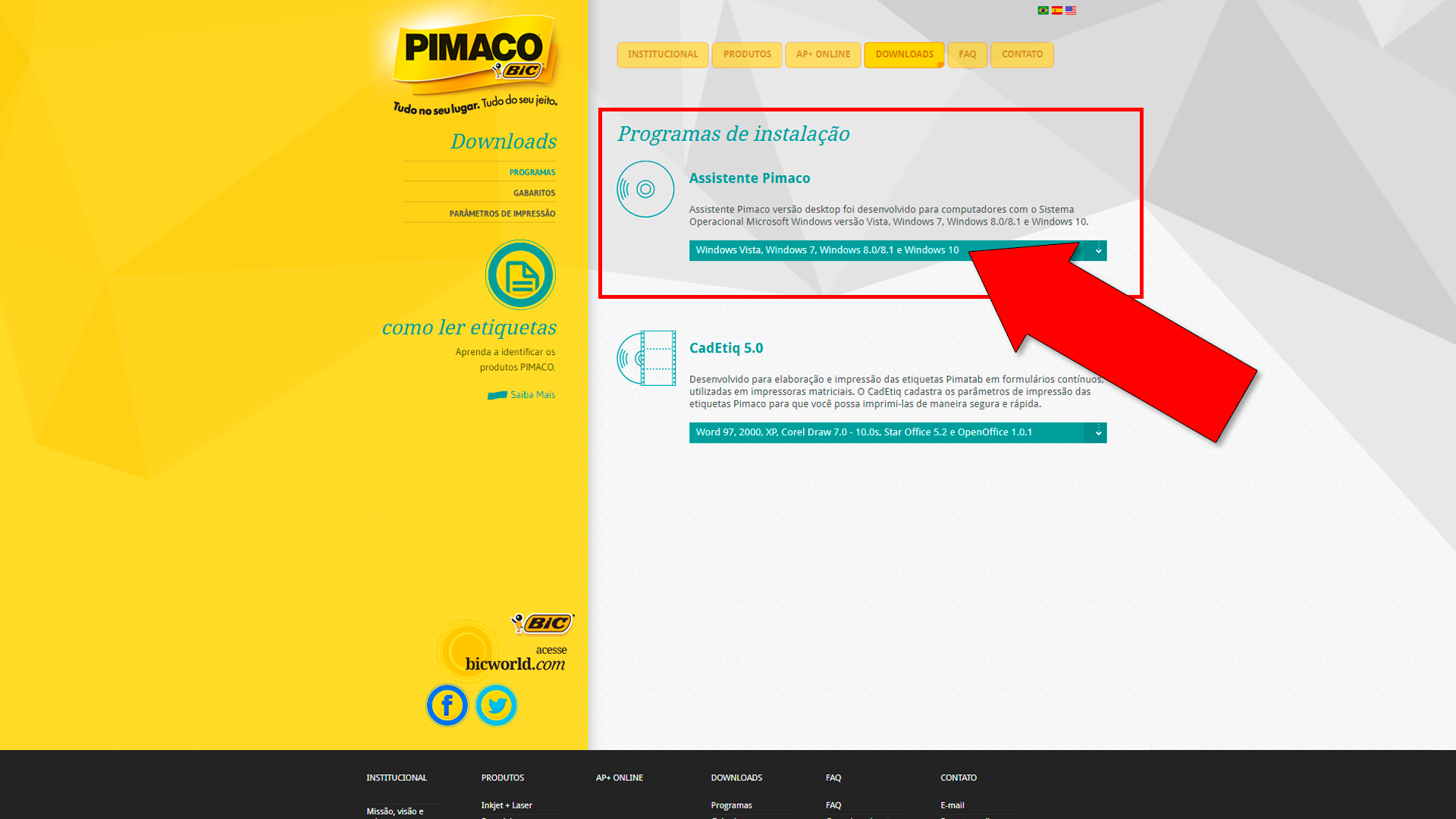 Como utilizar o Relatório de Etiquetas (Modelo PIMACO) – Ajuda ...